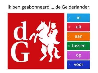Werkwoorden Met Vaste Voorzetsel Leermiddelen