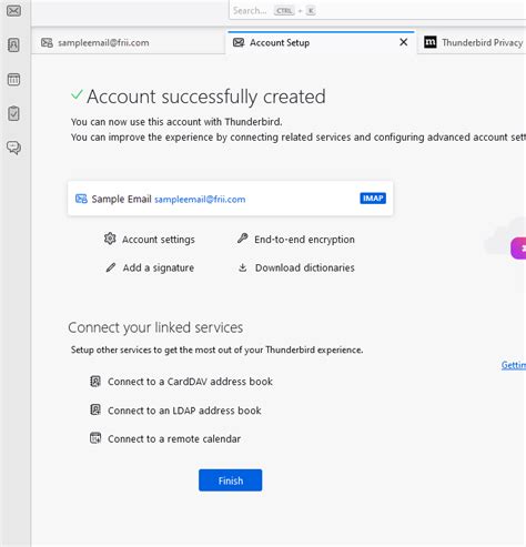 Mozilla Thunderbird Setup Knowledgebase Front Range Digital