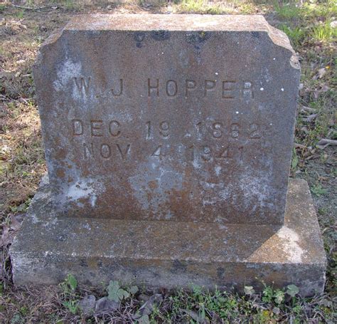 Rev William James Hopper Find A Grave Memorial