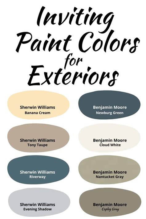 8 Inviting Home Exterior Paint Colors Artofit