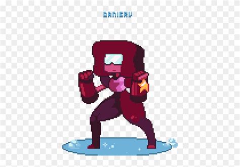 Garnet By Danmanr98 Garnet Steven Universe Pixel Art Free Transparent PNG Clipart Images