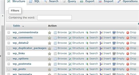 page emptying a database table · issue 12 · wordpress advanced