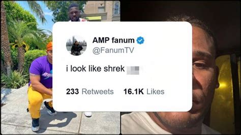 Fanum Starring As Shrek In The Live Action Remake — Internet Reacts