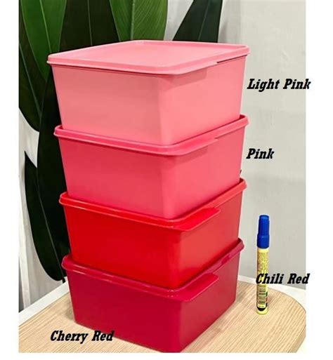 Tupperware Snack And Stack 25l Stack Able Container Super Promotion