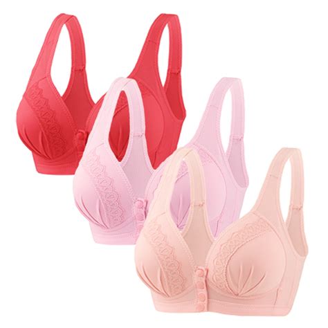 Nerohusy Sexy Bras For Women No Underwirepack Of 3women Comfort No