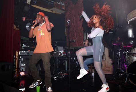 Fans Are Convinced Travis Scott Is Dating Sza After Flirty Concert Cameo