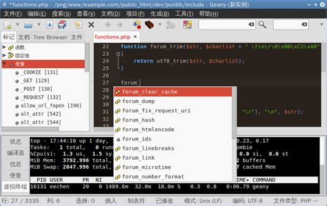 Linux Geany Csdn