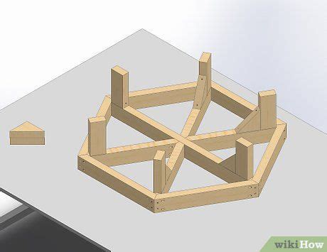 How To Build A Hexagon Picnic Table With Pictures Picnic Table Octagon Picnic Table Hexagon