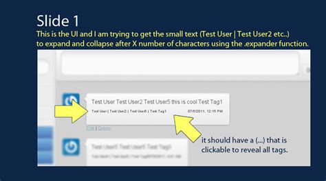 How Can I Get The Expander Function To Work With Dynamic JQuery Data Stack Overflow