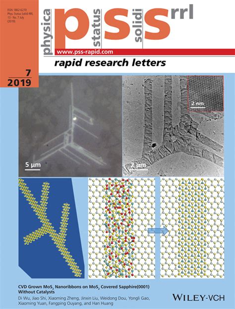 CVD Grown MoS2 Nanoribbons On MoS2 Covered Sapphire 0001 Without
