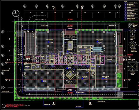 124 Free Download First Floor Tile Layout Cad Drawing 2898m2 Detailed