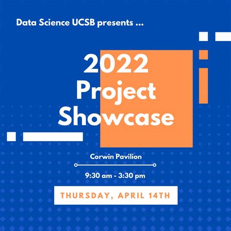 Data Science Ucsb On Linkedin Our Biggest Event Of The Year The Data Science Ucsb Project Showcase