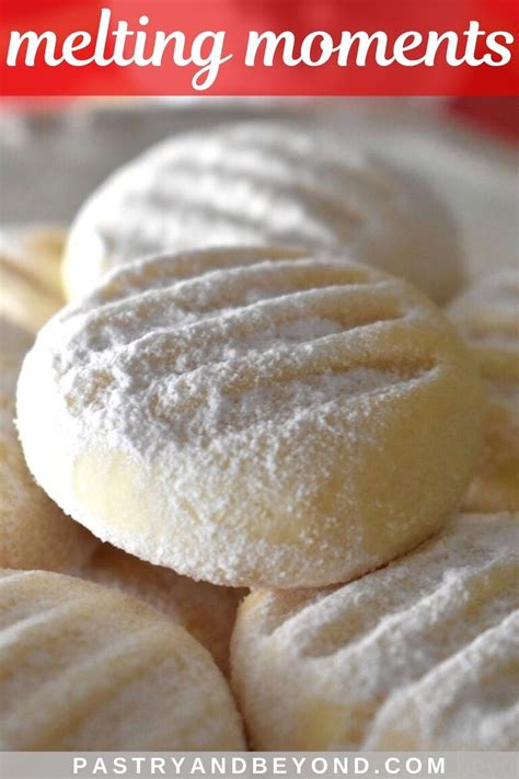 Melting Moments These Buttery Cornstarch Cookies Literally Melt In
