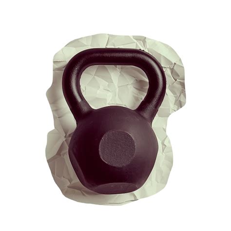 Fitness Kettlebell Cortar A Imagem Psd Premium