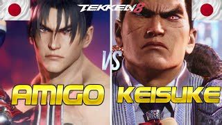 Tekken 8 Keisuke Rank 2 Kazuya Vs Nobi Jin Kazama Ranked Matches Tekken