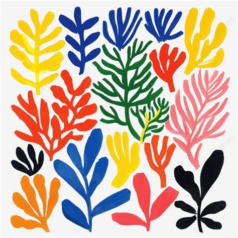 마티스 콜라주 요소 미적인 모양 불규칙한 Png 일러스트 및 이미지 에 대한 무료 다운로드 Pngtree