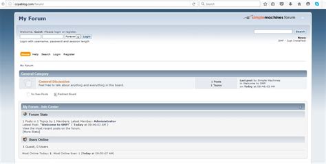 How To Install Simple Machines Forum SMF Copahost