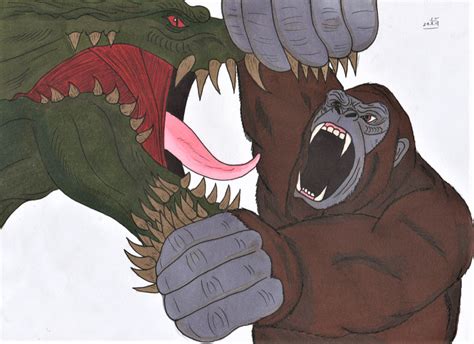 Monster Hunter Kong Vs Deviljho By Tyrannuss555 On Deviantart