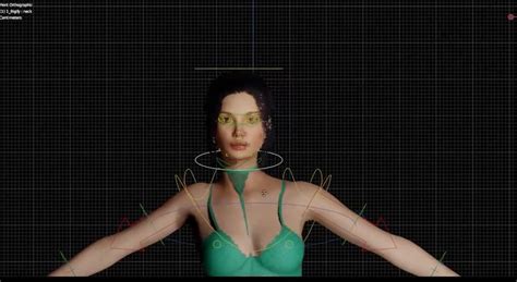 3d character model and game model rigging for blender unity unreal