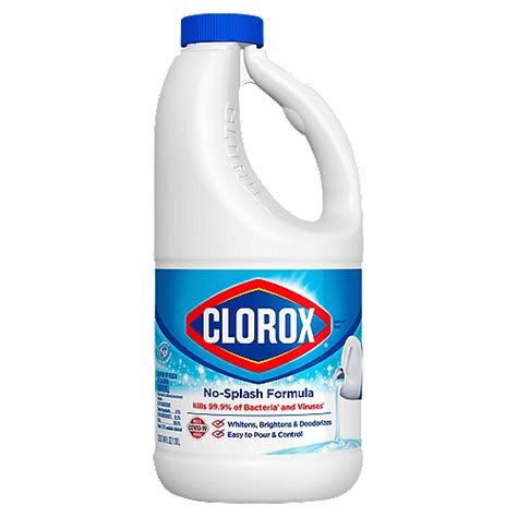 Clorox Splash Less Bleach Regular 117 Ounce Bottle Package May