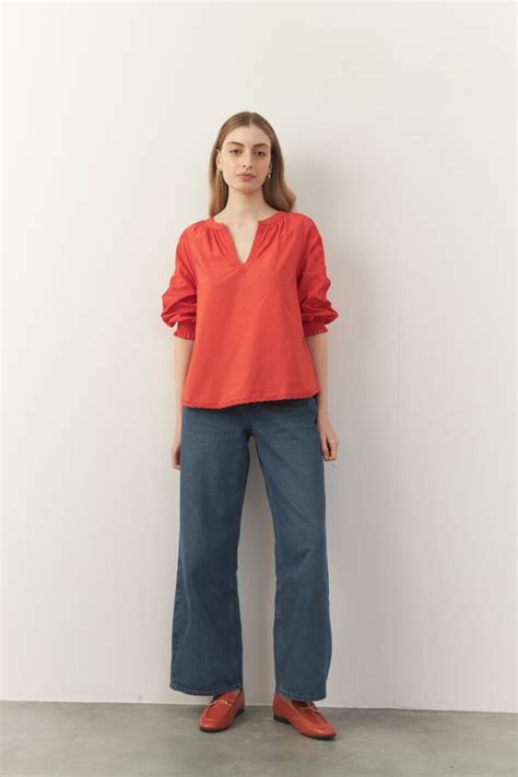 BLUSA NALA Fresa Daniel Cassin Paraguay