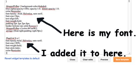 Wolfelicious Change Font And Size Of Pages Tutorial