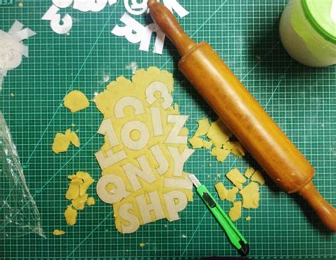 Typography Cookies Behance