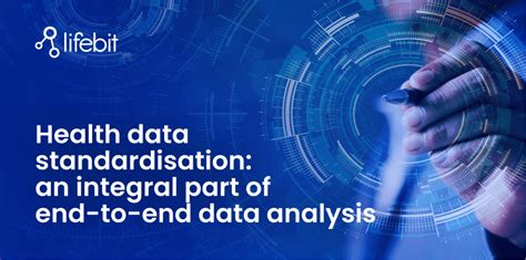 health data standardisation an integral part of end to end data analysis