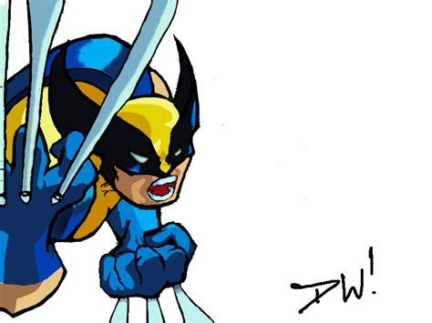 Marvel Vs Capcom Wolverine By Marvelfans On Deviantart