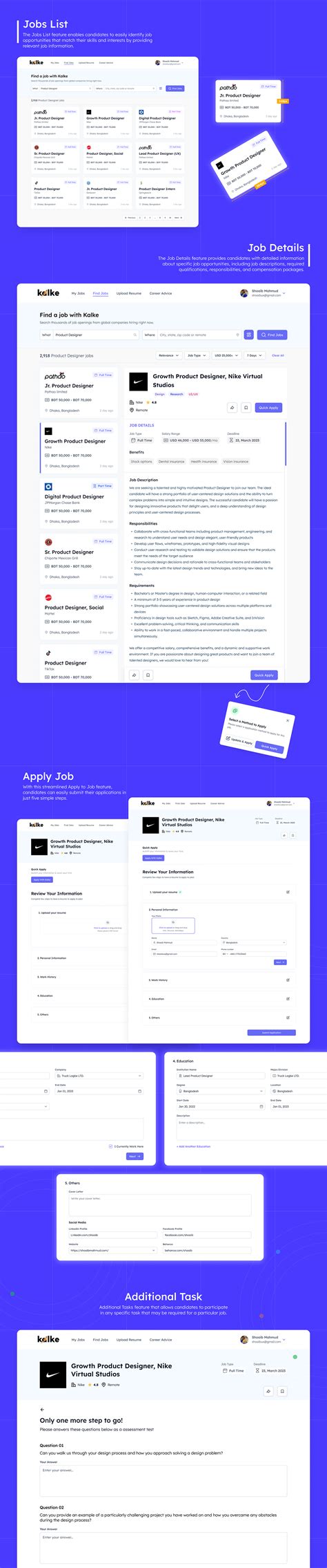 Applicant Tracking System On Behance