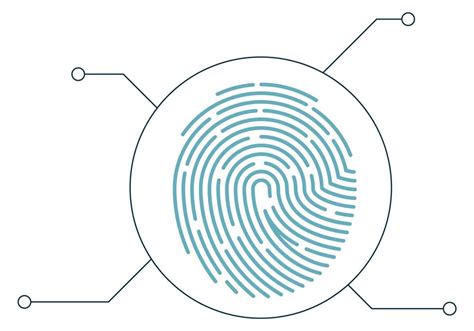 Premium Vector Fingerprint Infographic Template Personal