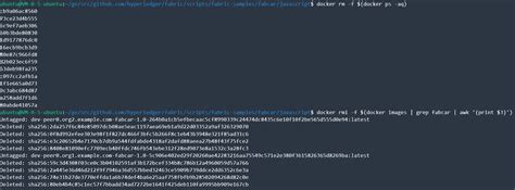 Hyperledger Fabric提供的官方范例fabcar试运行 简单的入门项目完全可以从这个官方案例中改 红桃k 博客园