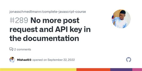 No More Post Request And Api Key In The Documentation · Issue 289
