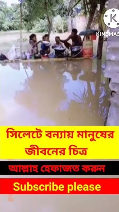 সিলেটে বন্যার ভয়াবহ পরিস্থিতি। সিলেটের বন্যার চিত্র। Shorts। Pray For