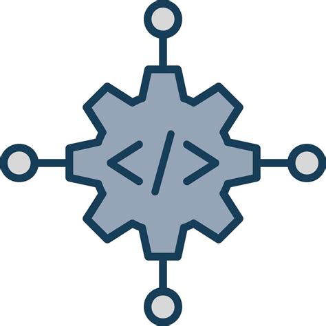 Code Management Line Filled Grey Icon 43517934 Vector Art At Vecteezy