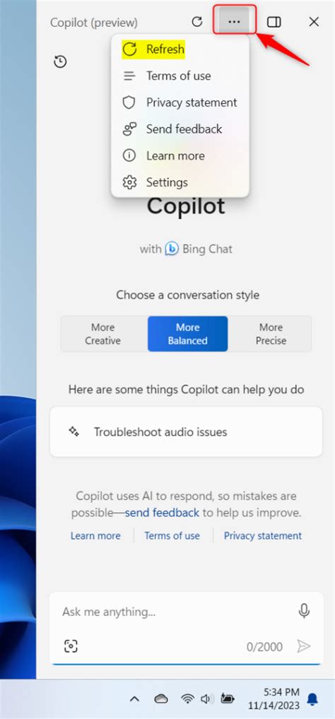 How To Refresh Copilot On Windows 11 Geek Rewind