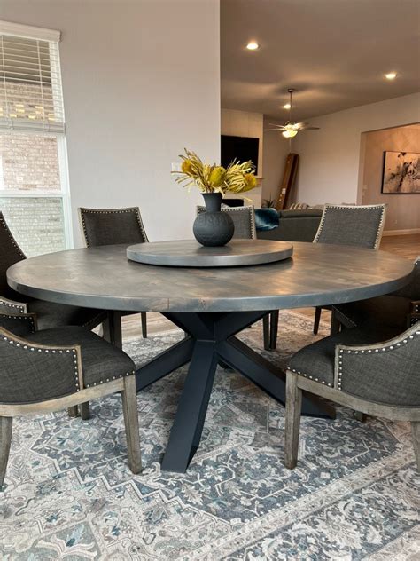 Modern Round Dining Table Wood