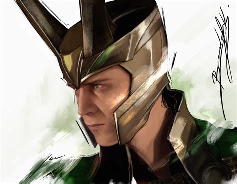Boomdafunk — Loki With His Horned Helmet Is Just Glorious