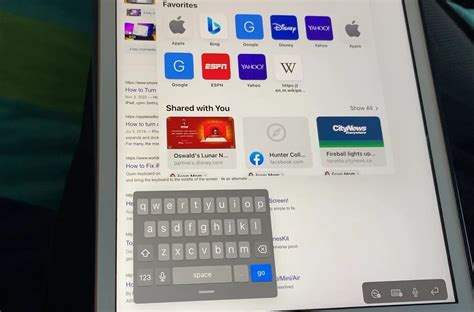 How To Fix Ipad Keyboard Floating In Middle Of Screen Mave