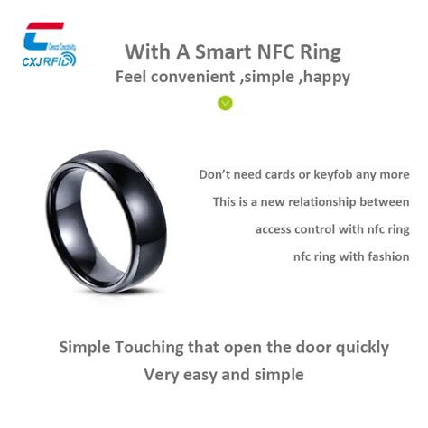 Contactless Nfc Rings Smart Durable And Waterproof