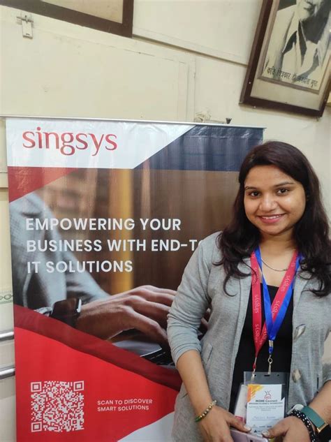 Msmeconnect2025 Singsys Ebcc Businesspartnerships Shrishti Mohan