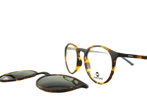 Eyeglasses Eyecroxx Ec503 And Clip On