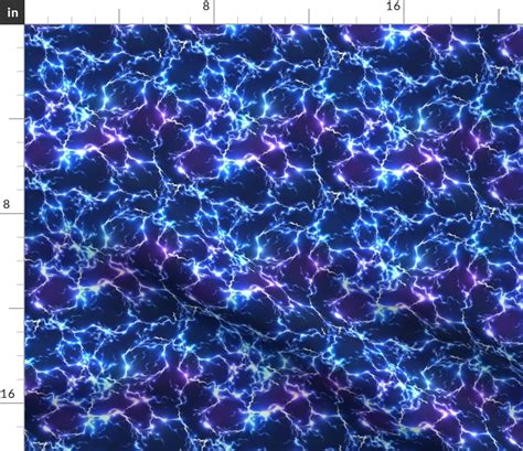 Lightning Fabric Spoonflower