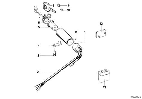 Original Bmw Ignition Switch 7er E32 Hubauer Shopde