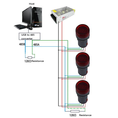 Taidacent Rs485 Serial Modbus Rtu 04 Inch 6 8 Digit Digital Price