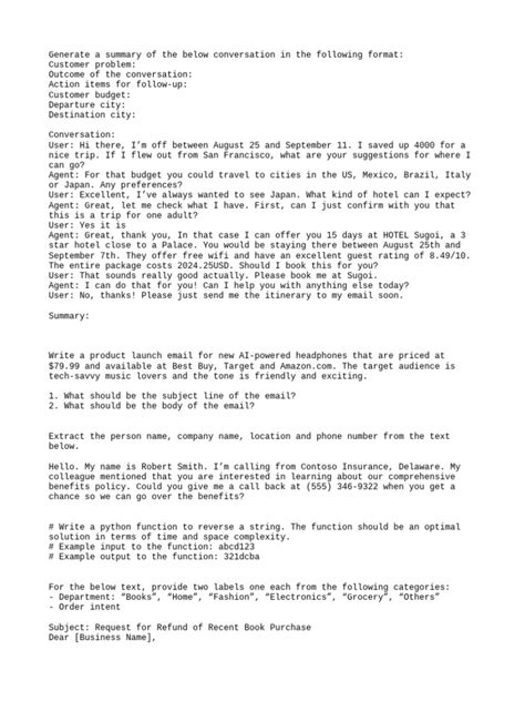 Prompting Document Pdf