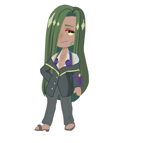 Drew Gary In The Twst Chibi Style Rnrcoocgc