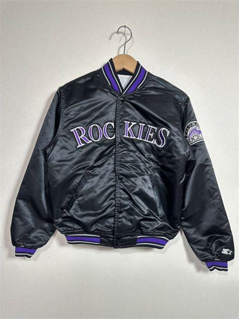 Yahoo オークション 90s Vintage Starter Colorado Rockies Stadium