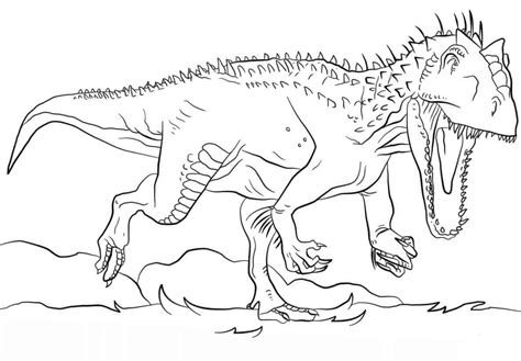Free Printable Jurassic World Coloring Pages Scribblefun