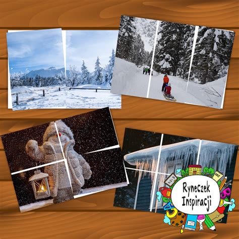 Puzzle Zima Ryneczek Inspiracji